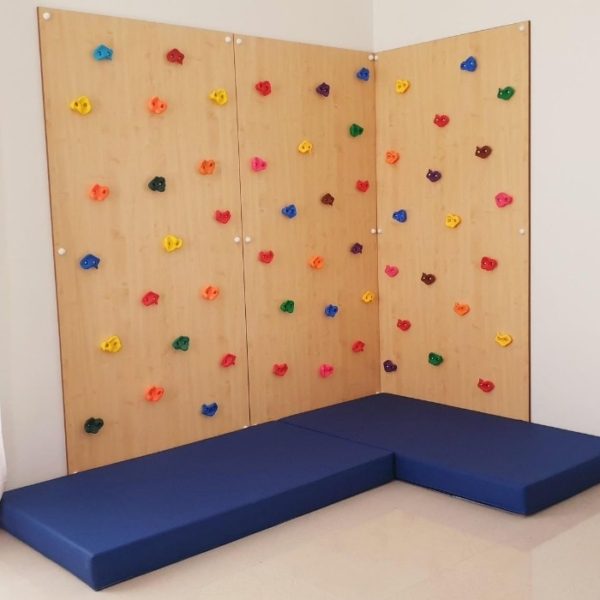 Buy Corner Climbing Wall with Safety Mat – 3 panels at Moon Kids Home ...
